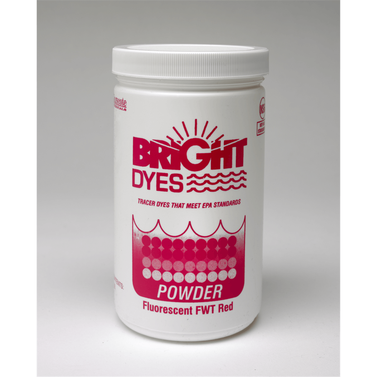 Kingscote Chemicals Bright Dyes® Fluorescent FWT Red - Powder, 1lb.