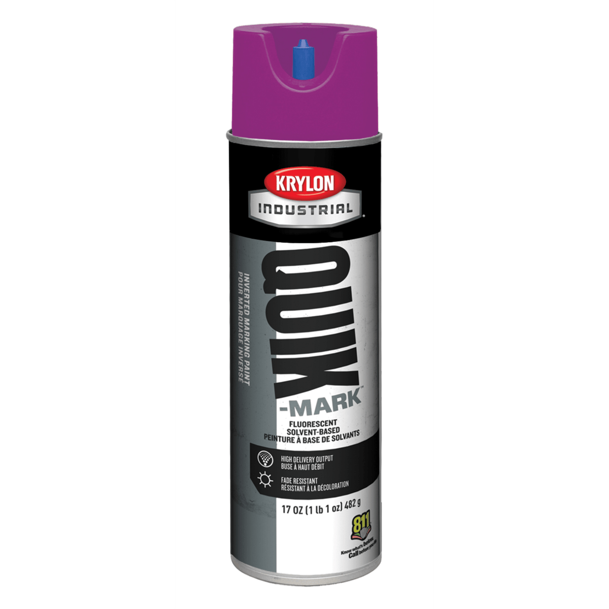 Krylon® Industrial Quik-Mark™ Solvent-Based Inverted Marking Spray ...