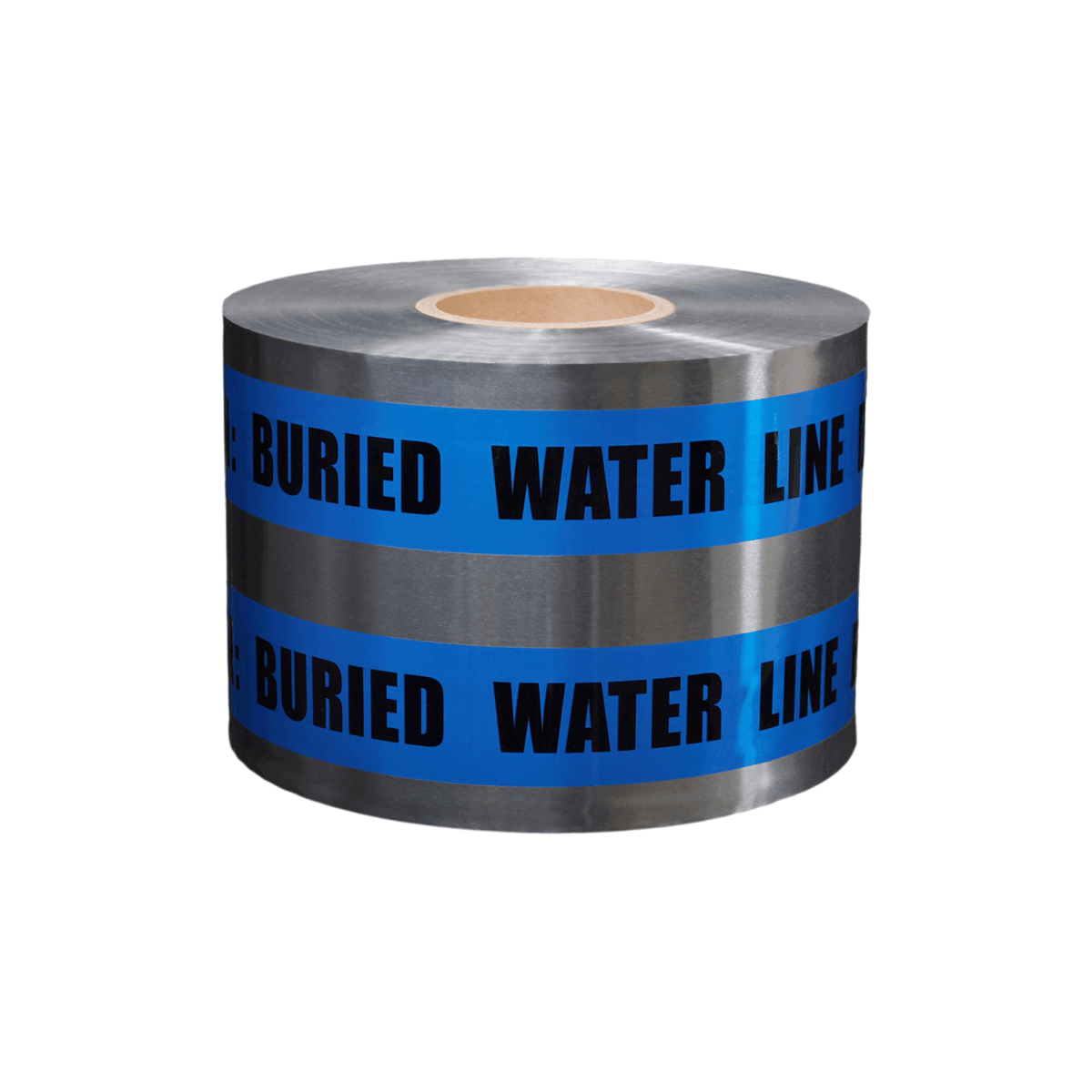Presco Detectable Underground Utility Tape - Blue Caution Buried Water ...