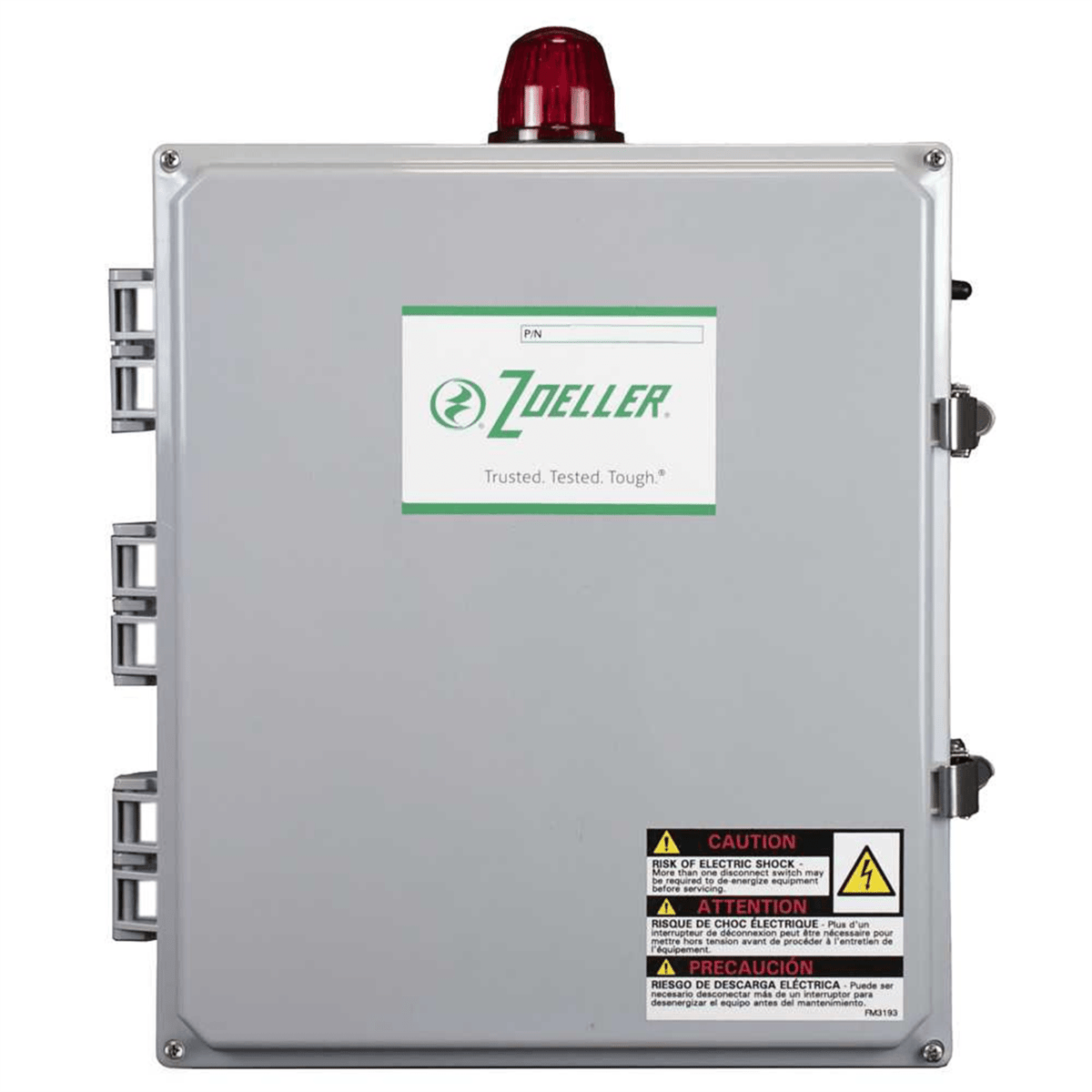 Zoeller Pump Control Panel Box Pivot Simplex 1 PH 120/208/240V 15-20FLA ...