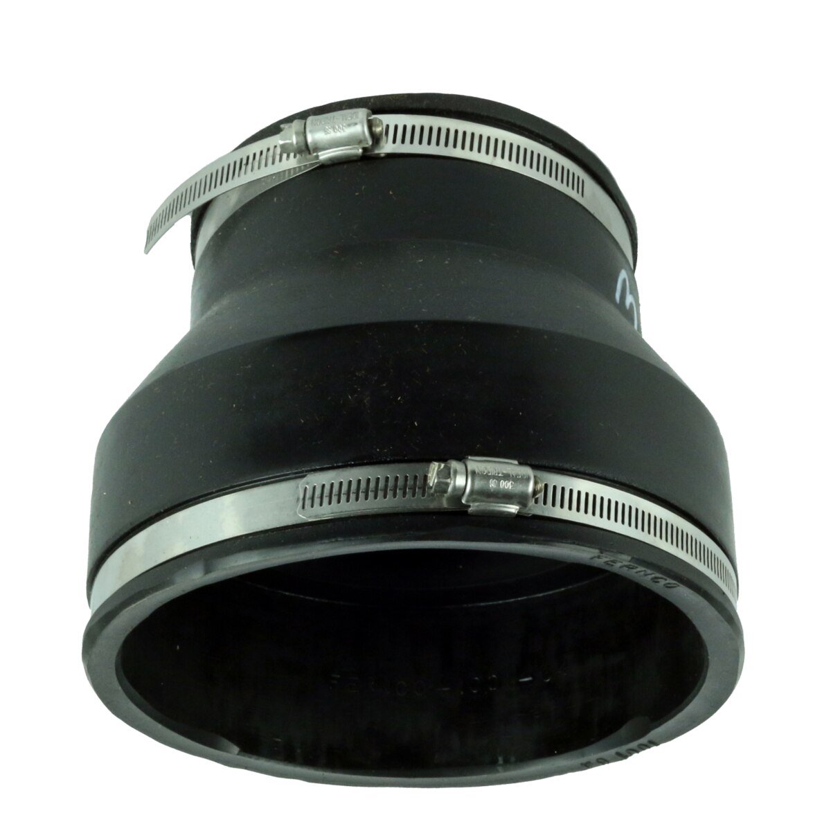 Fernco 6" x 4" Flexible PVC Pipe Coupling for Clay to Clay Plumbing ...