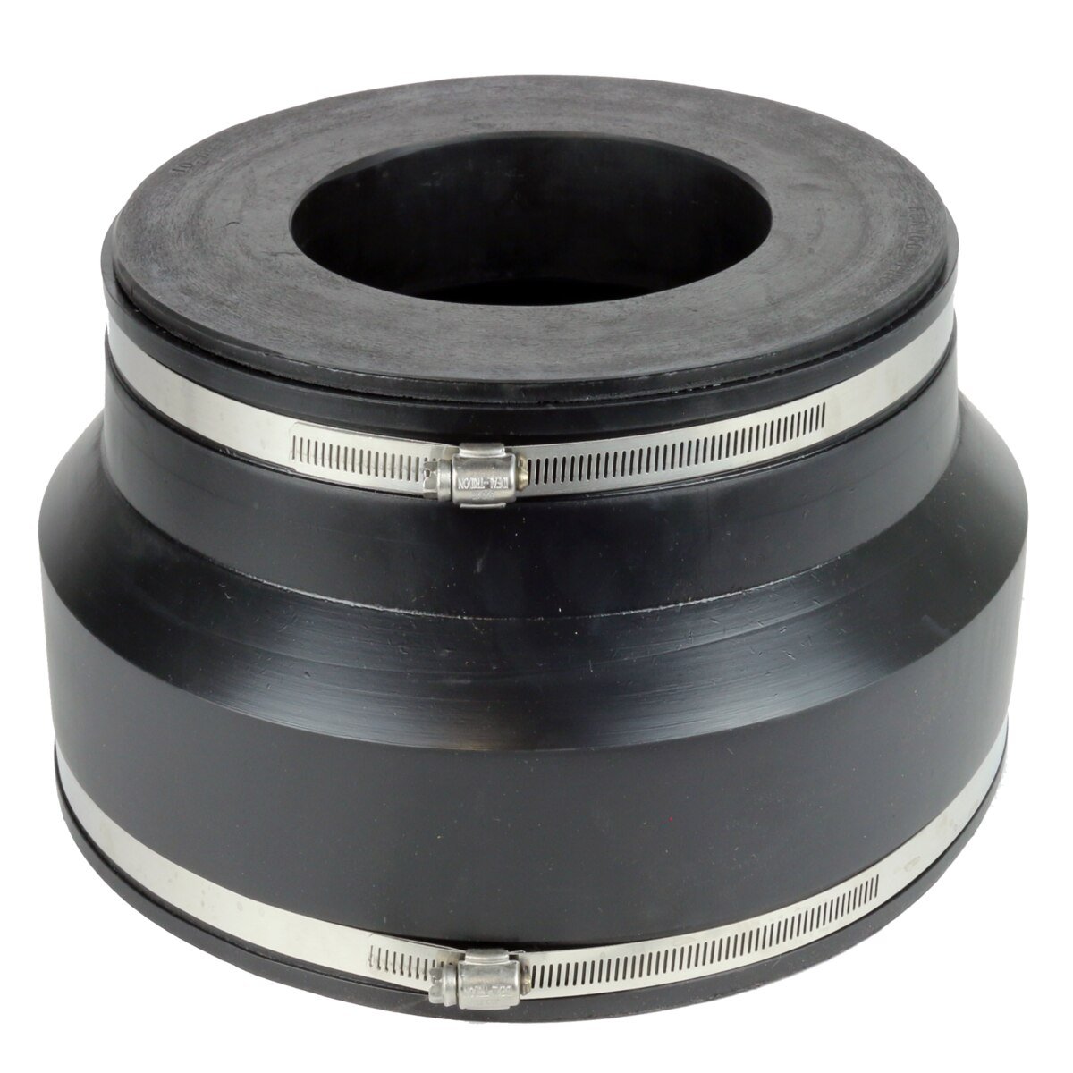 Fernco 10" x 6" Flexible PVC Pipe Coupling for Clay to Cast Iron or ...