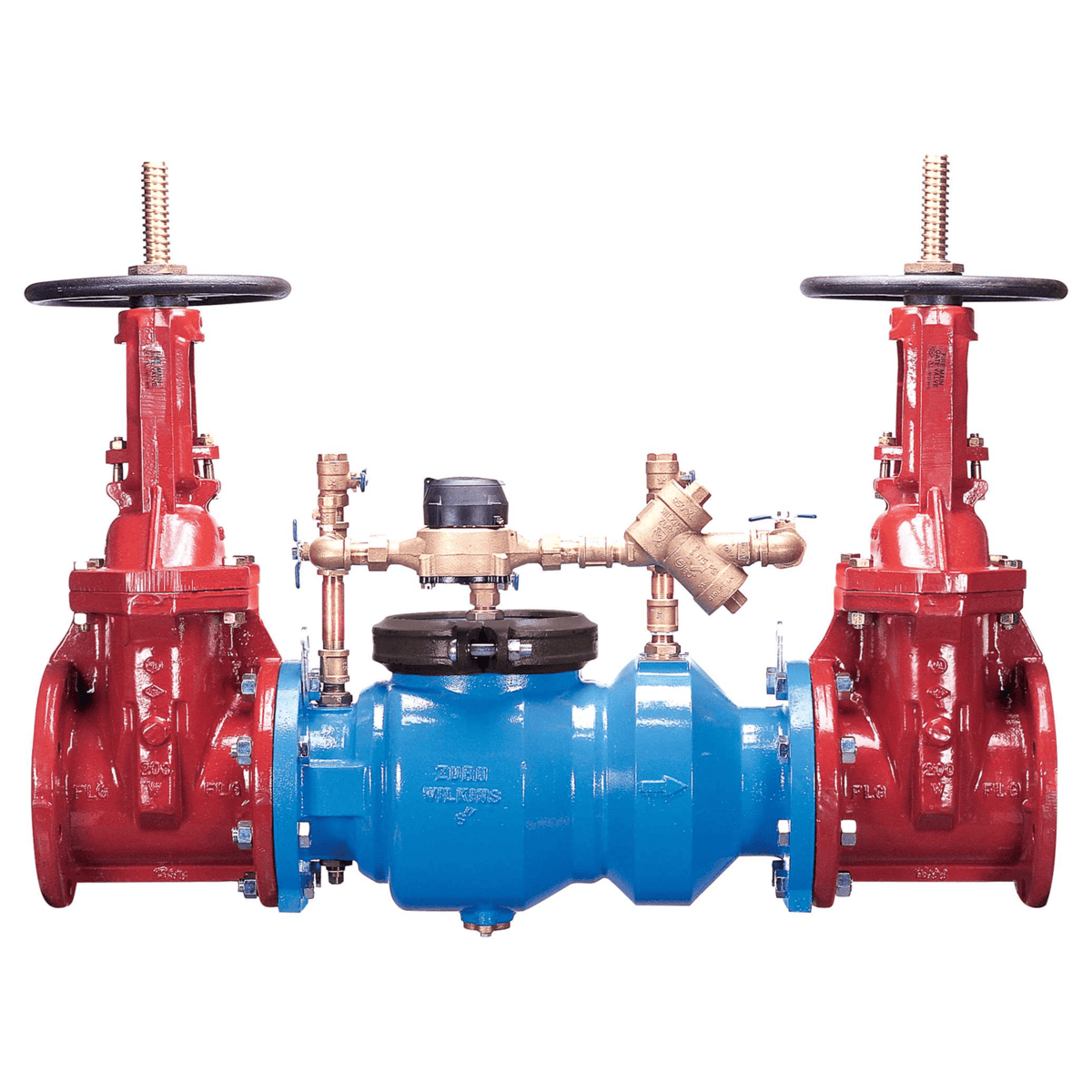 Zurn Wilkins 4-350DA 4" Double Check Valve Water Backflow Preventer ...