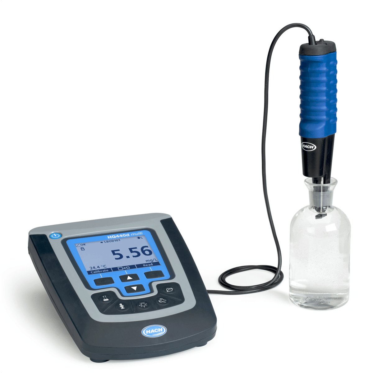 Hach HQ440D Water Quality Laboratory BOD Meter Kit w/ Optical LBOD101 ...