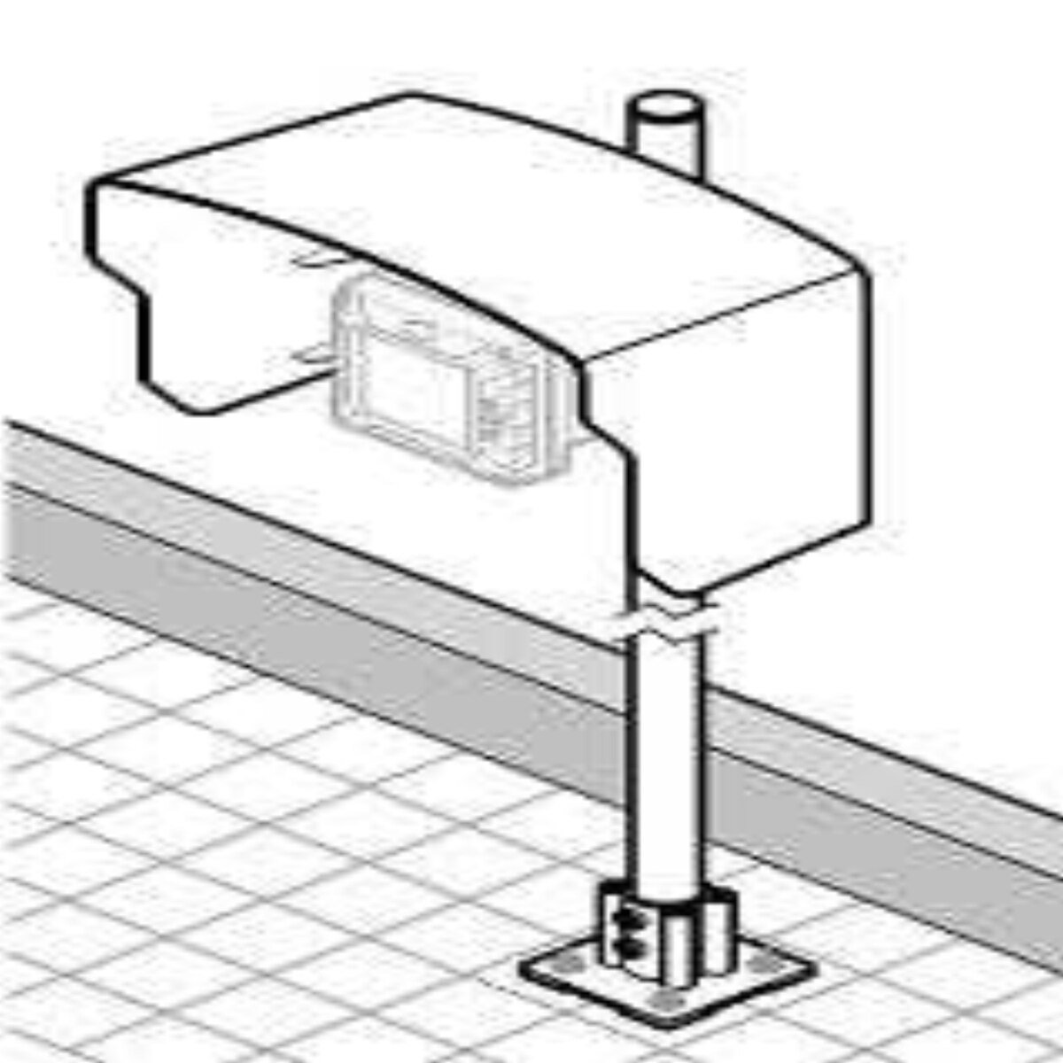 Hach Mounting Hardware w/ Sunroof, LXZ524.99.00036