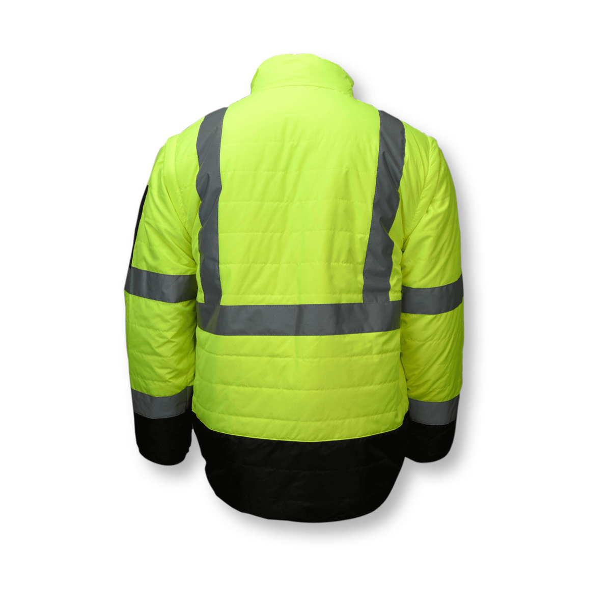 Radians Quilted Reversible Four-in-One Jacket w/ Zip-Off Sleeves