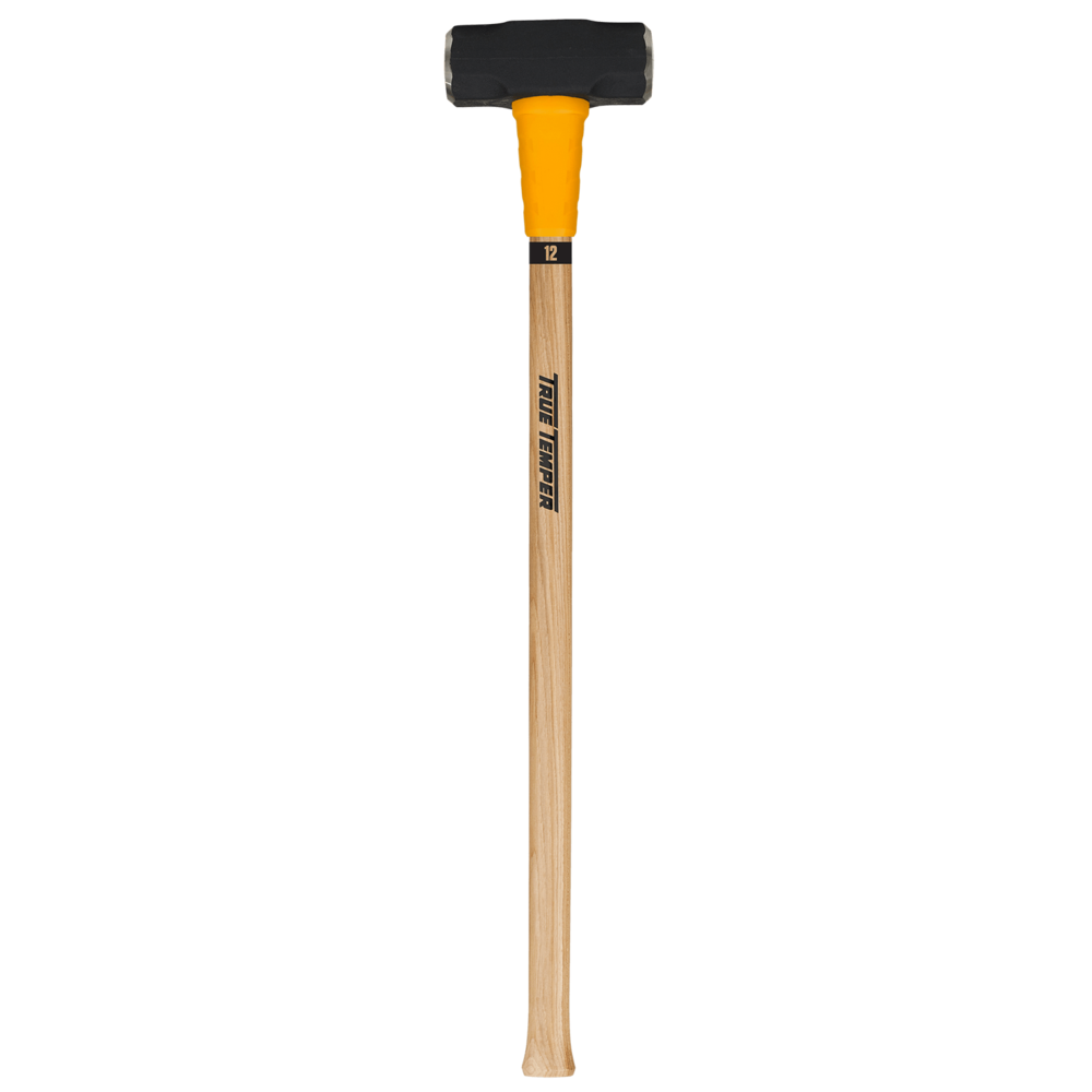 True Temper TOUGHSTRIKE 12 lb Sledge Hammer American Hickory Handle
