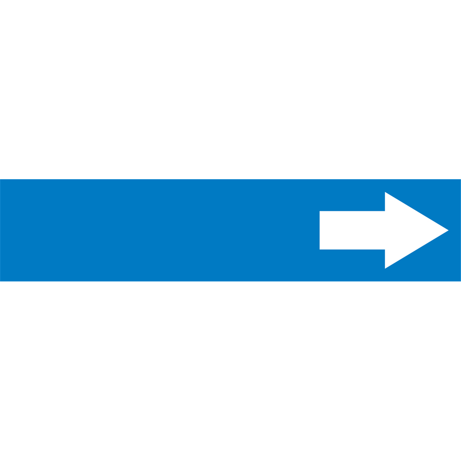 Snap Tite Pipe Markers, (Arrow) Wht/Blue