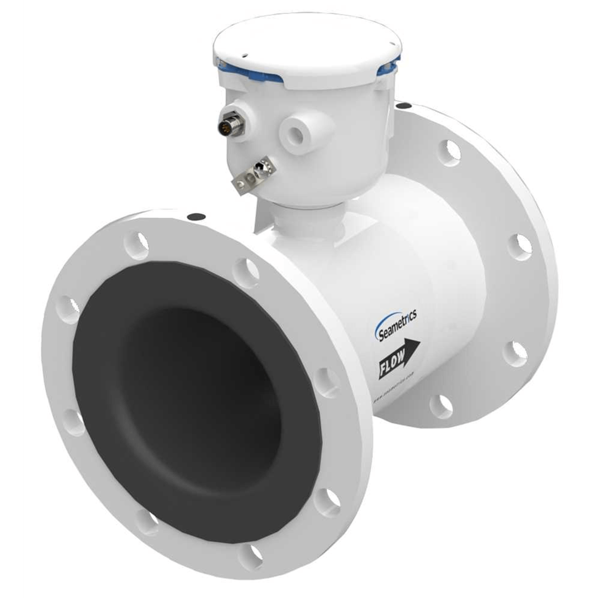 Seametrics® iMag Flowmeter, NSF Gaskets, battery powered w/4 conductor ...