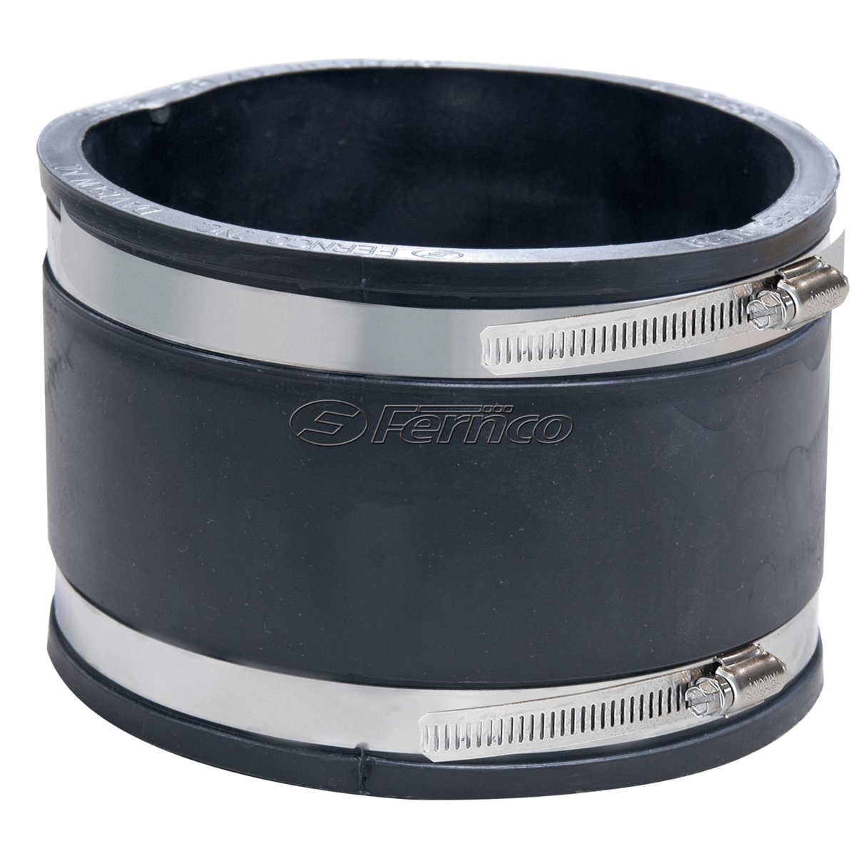 Fernco Flexible PVC Pipe Coupling for Clay to Clay, 1001-Series