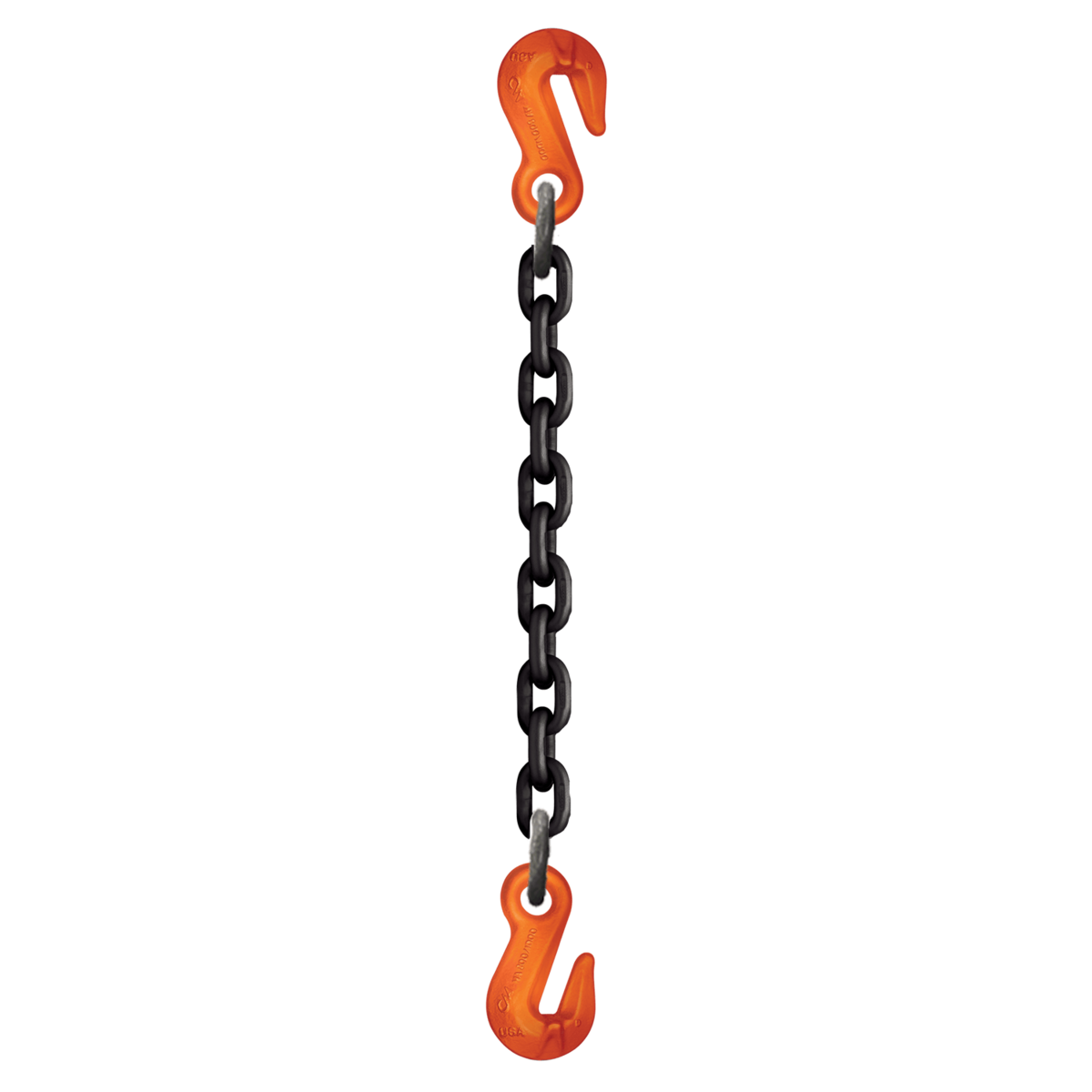 Lift All 3/8" G100 Chain Sling SGG X 10' w/Single Welded Grab Hook ...