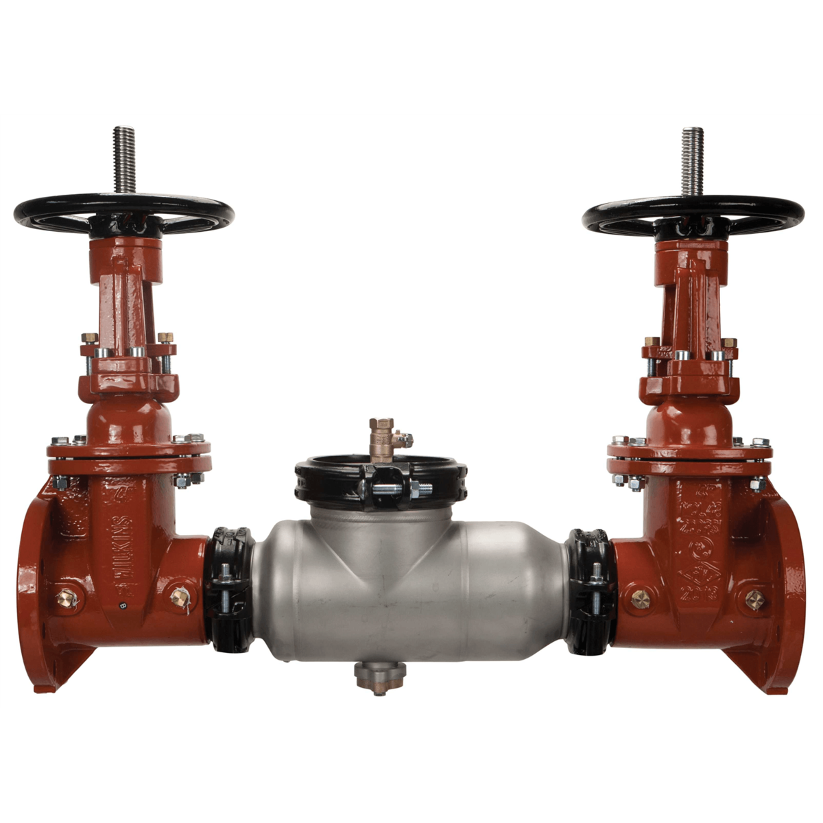 Zurn 350AST Double Check BFP w/Grooved End Butterfly Gate Valves