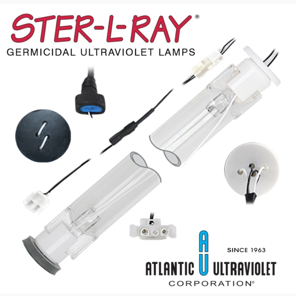 Atlantic Ultraviolet Ster-L-Ray® Replacement UVC Germicidal UV Lamp for ...