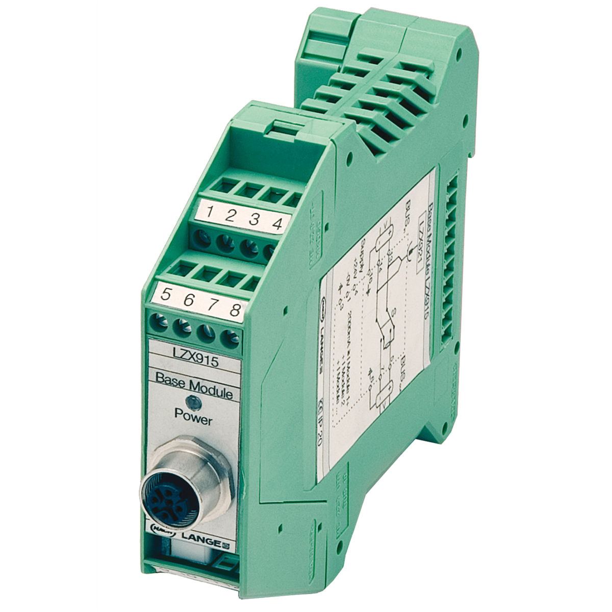 Hach Sc1000 Base Din Rail Module Lzx915