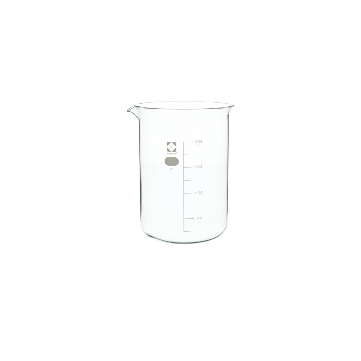 Vee Gee SIBATA Glass Beaker, 2000 mL