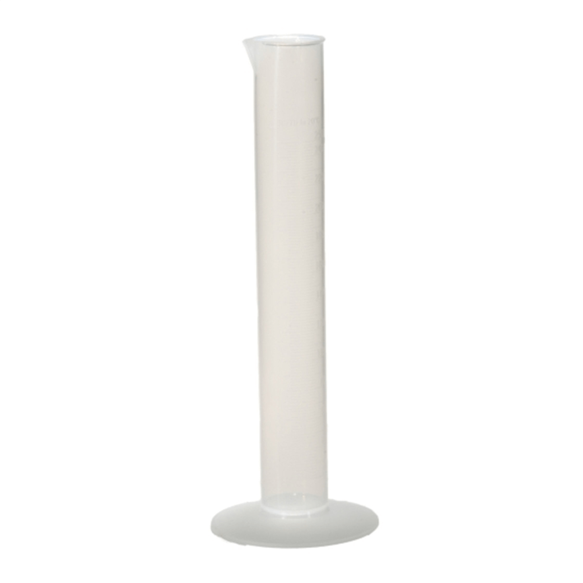 Nalgene™ Polypropylene Economy Plastic Graduated Cylinder, 250 mL, 3664-0250